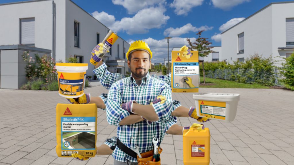 Familles de produits | Sika Tunisie