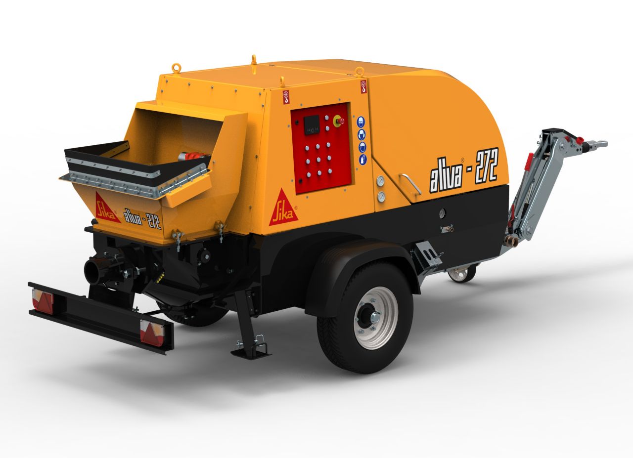 Установка для торкретирования бетона aliva 237 - фото