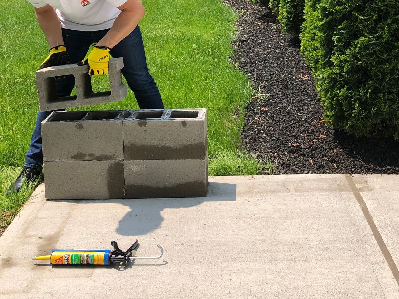 Upgrade Your Entertainment Space with a Concrete Block Bench | Sika Canada