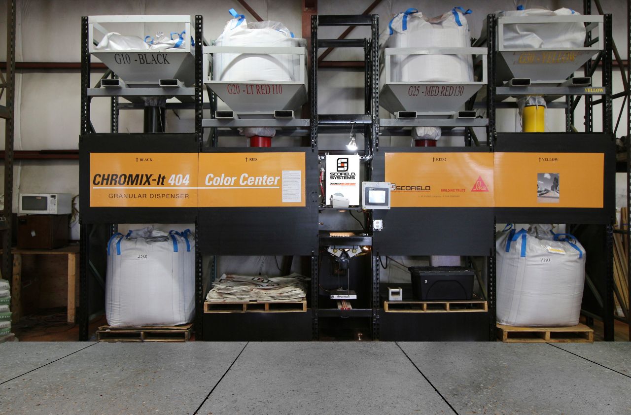 Granular Color Dispensers