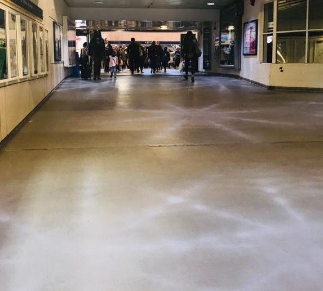 Flooring Solutions for Railway Station Refurbishment