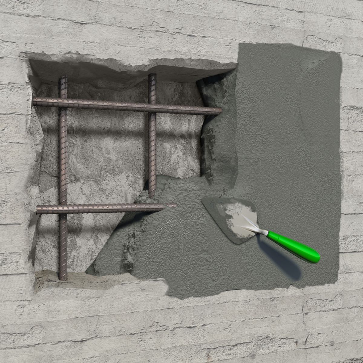 Simple and Effective Long Lasting Concrete Repair