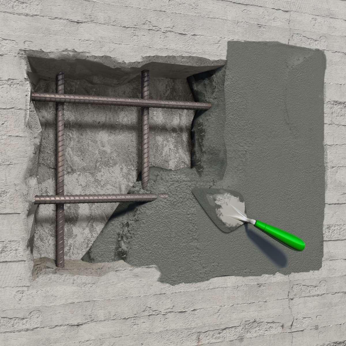 Simple and Effective Long Lasting Concrete Repair