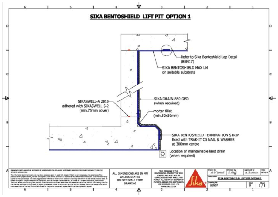 Sika BentoShield MAX LM I Waterproofing I Sika Ireland