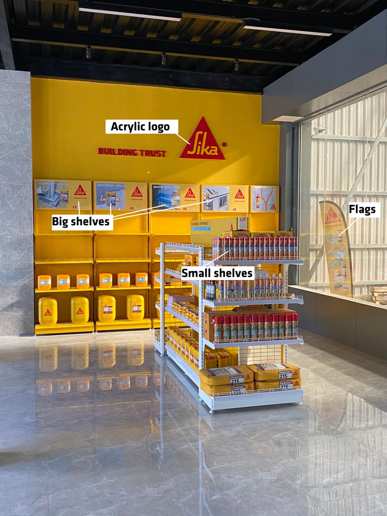 How to decorate my shop?