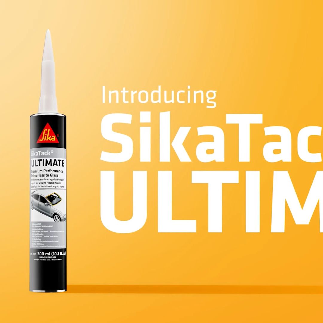 Introducing SikaTack® ULTIMATE: The World's First Primerless, 30-Minute ...