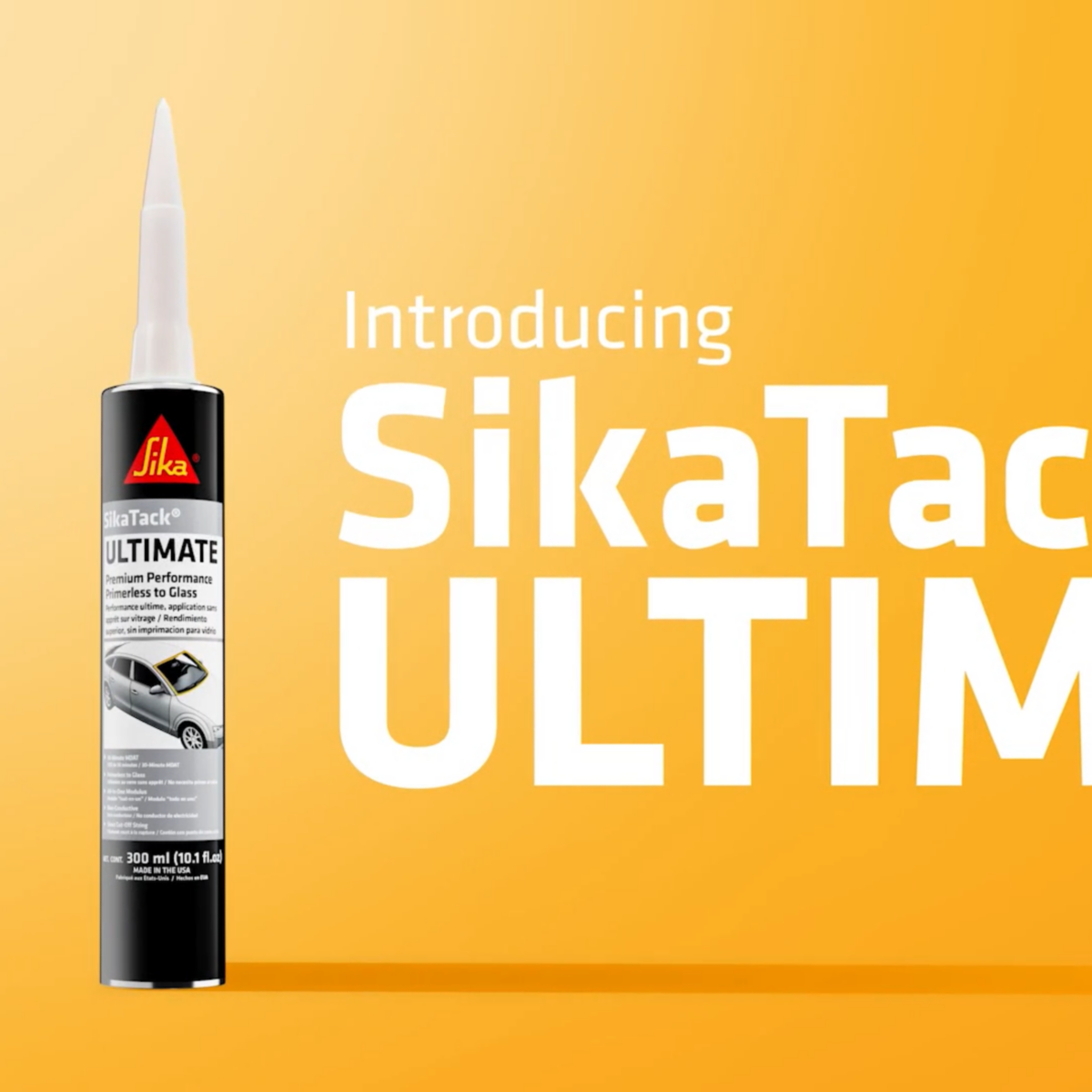 Introducing SikaTack® ULTIMATE: The World's First Primerless, 30-Minute ...