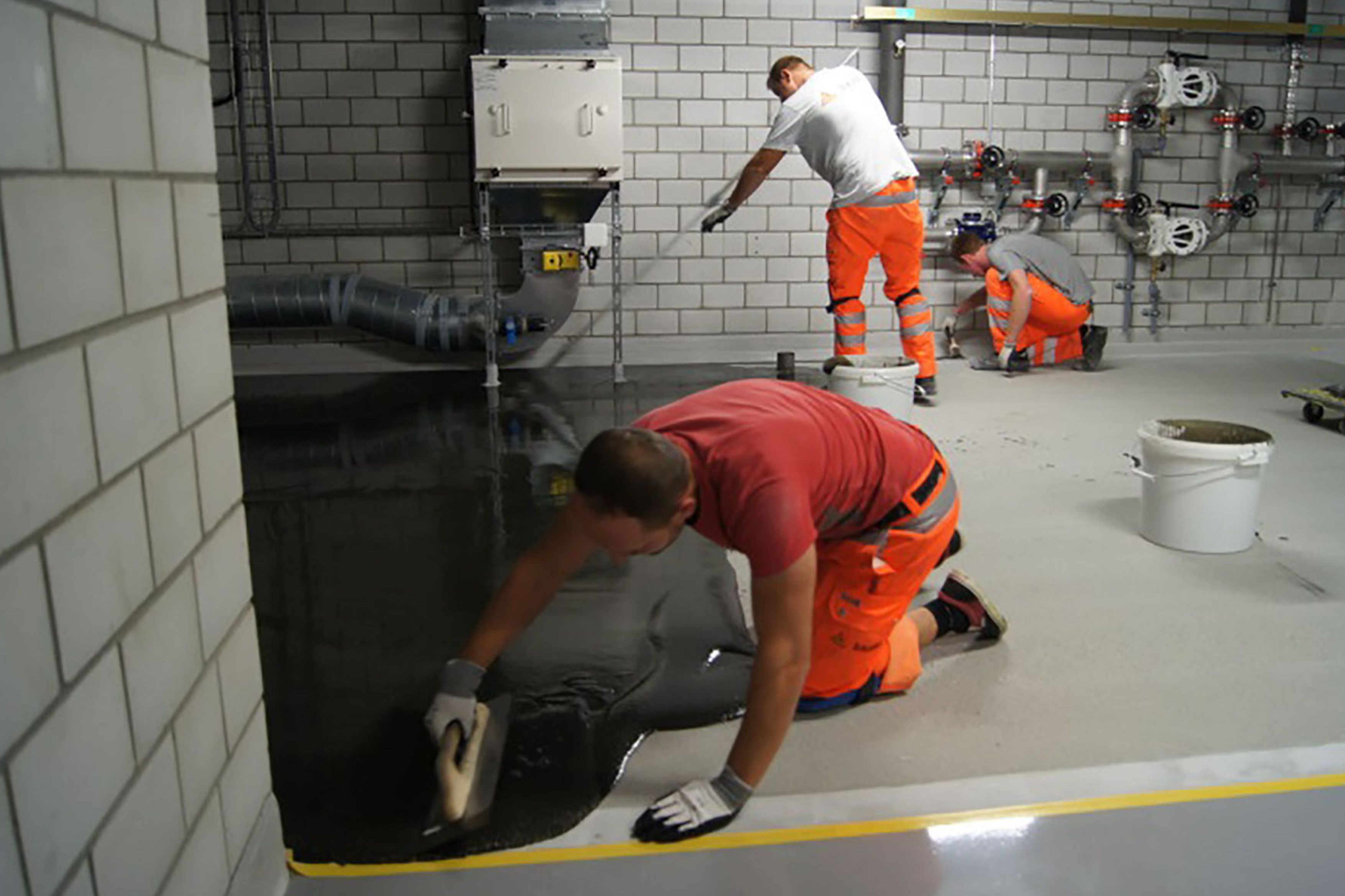 Abdichten und Beschichten unter erschwerten Bedingungen