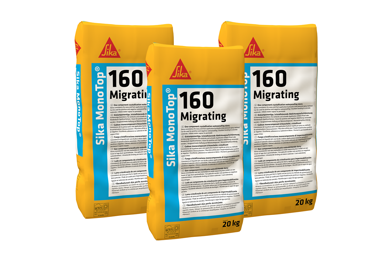 Utěsnění kapilární sítě betonu