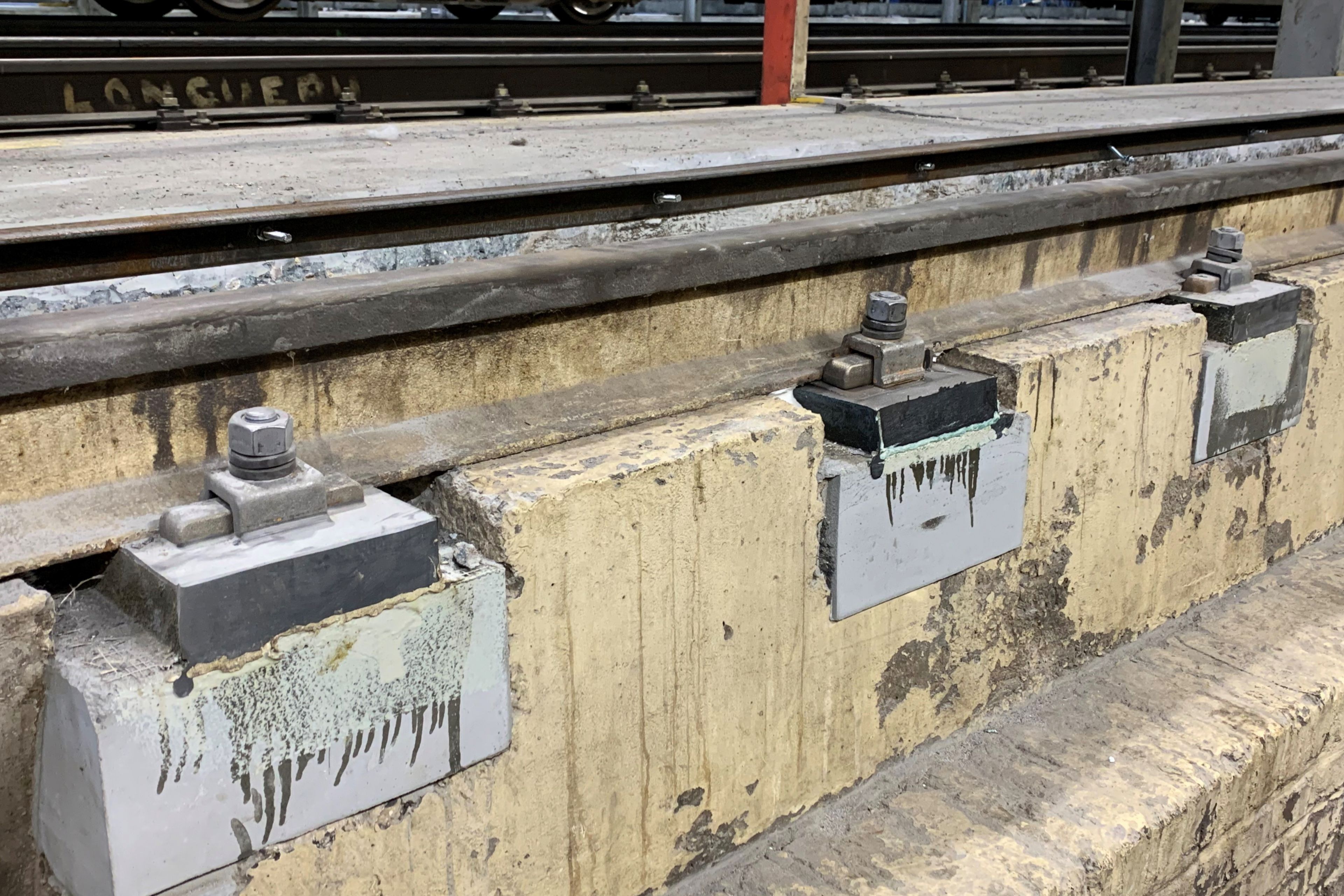 Rénovation du calage & de la fixation de rails - SNCF