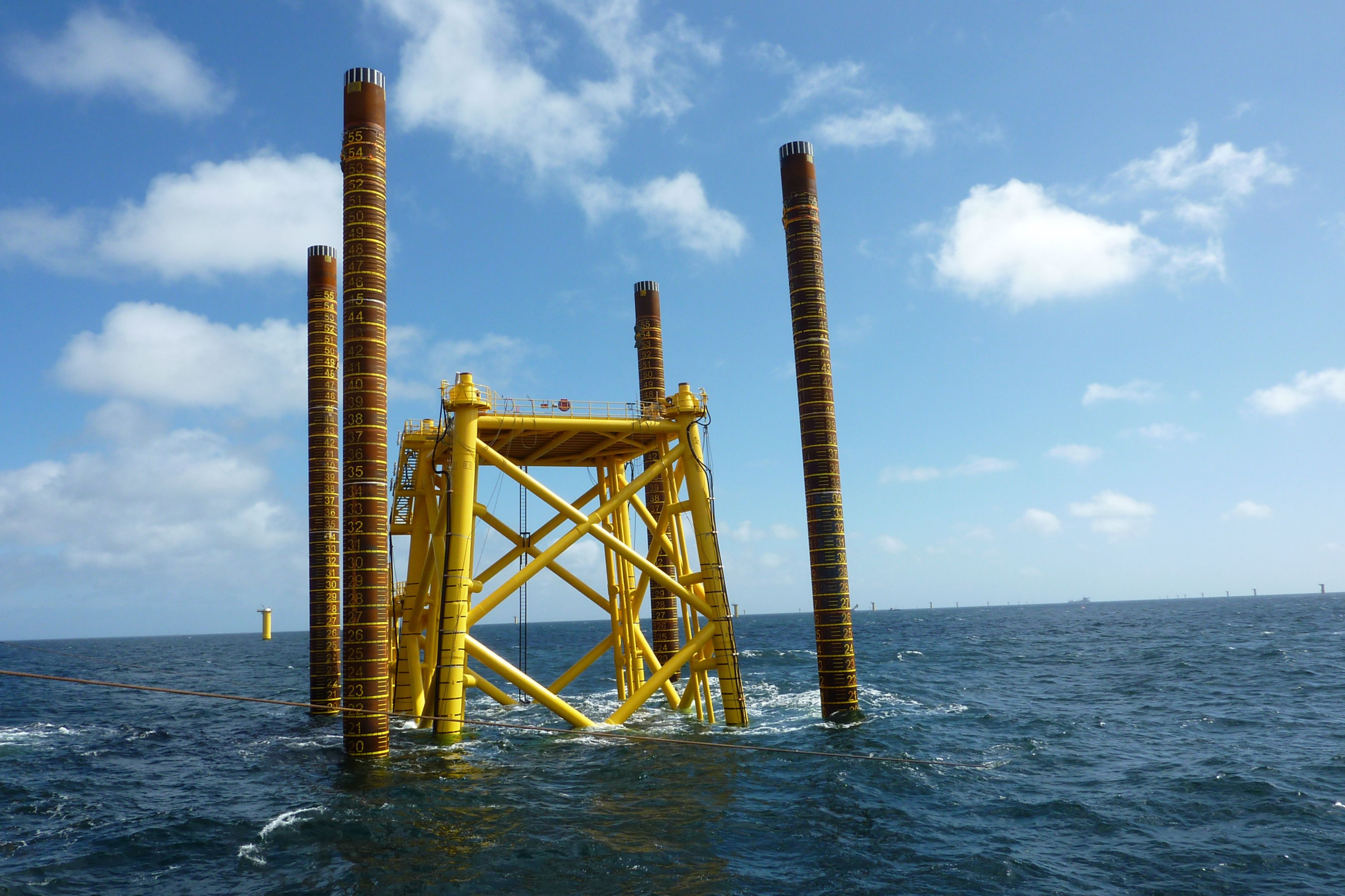 Grouting of Offshore Substation