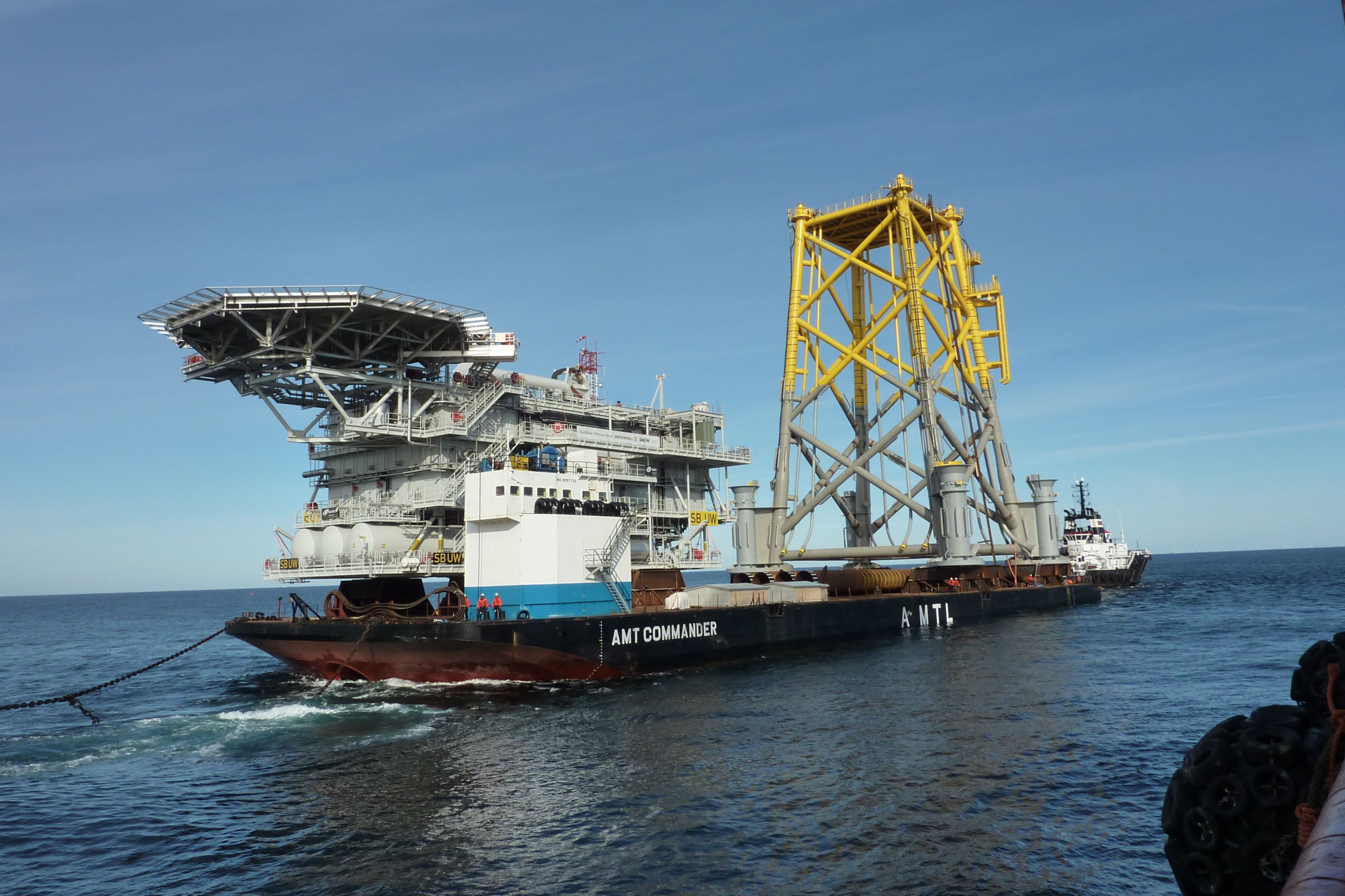 Grouting of Offshore Substation