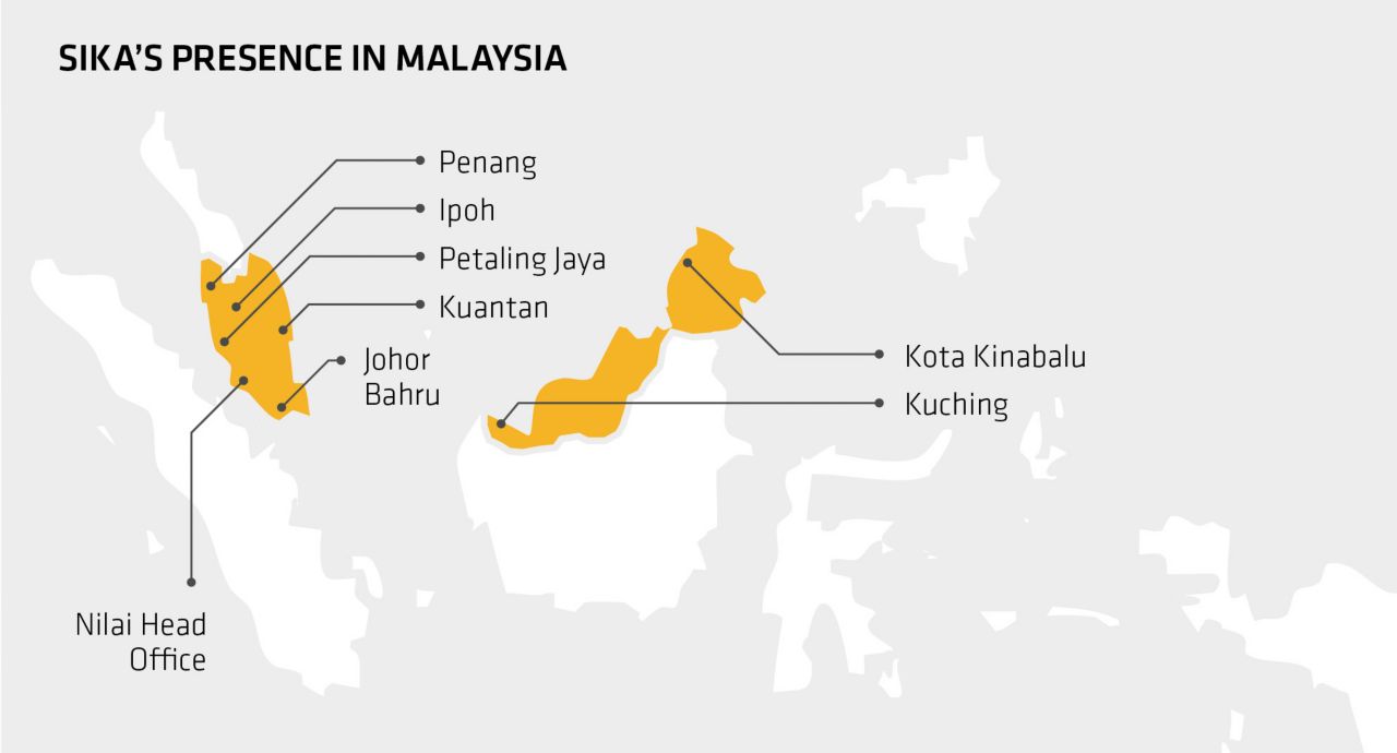 Sika Technologies for Ulu Jelai Hydropower Plant in Malaysia