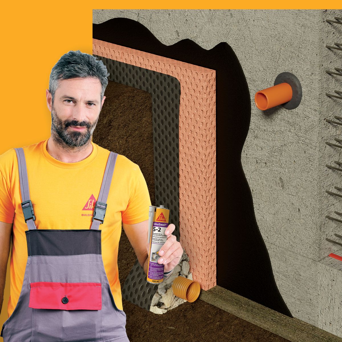 Termo i hidroizolacija podrumskog zida s vanjske strane