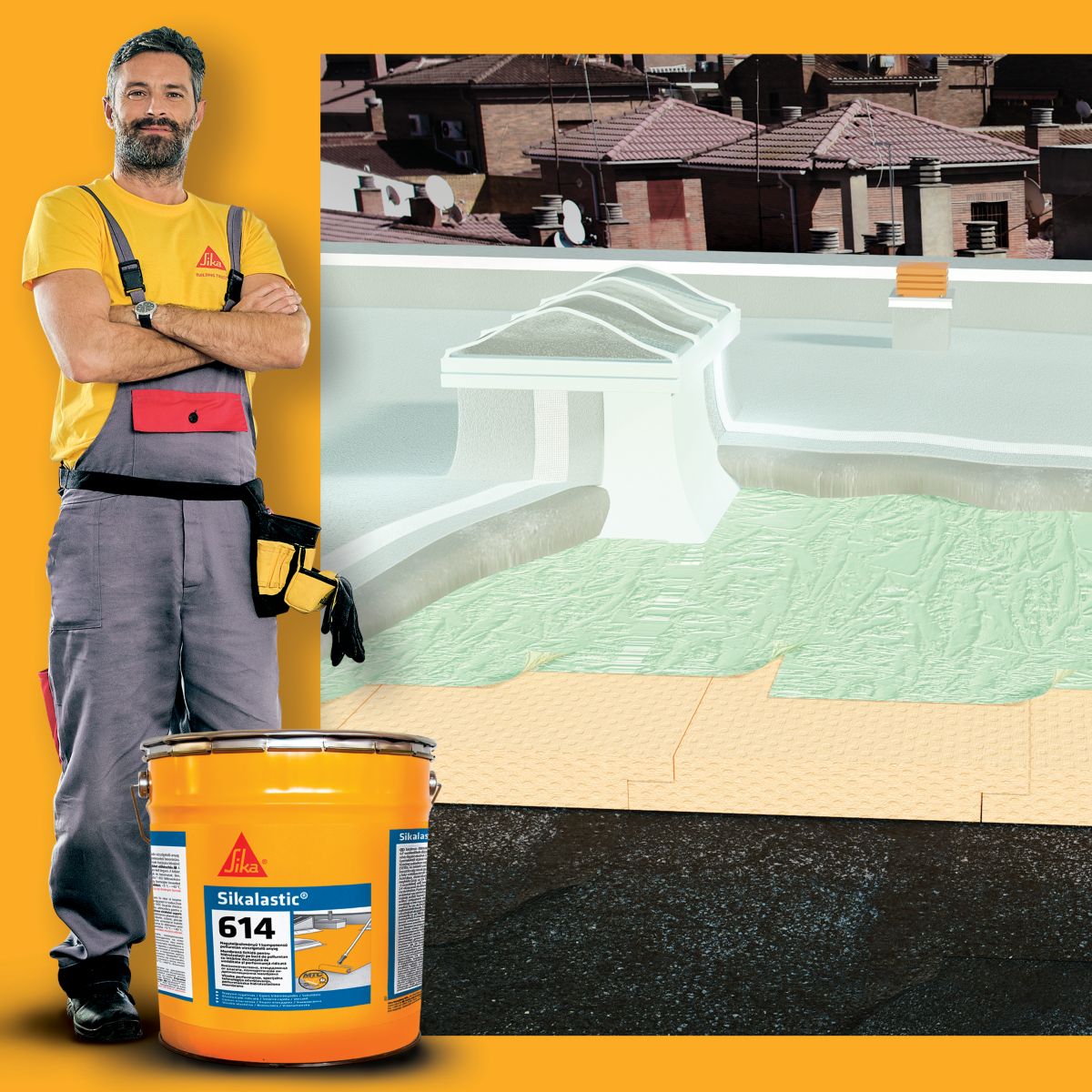 Sistem za izbačene terase | Sika Srbija