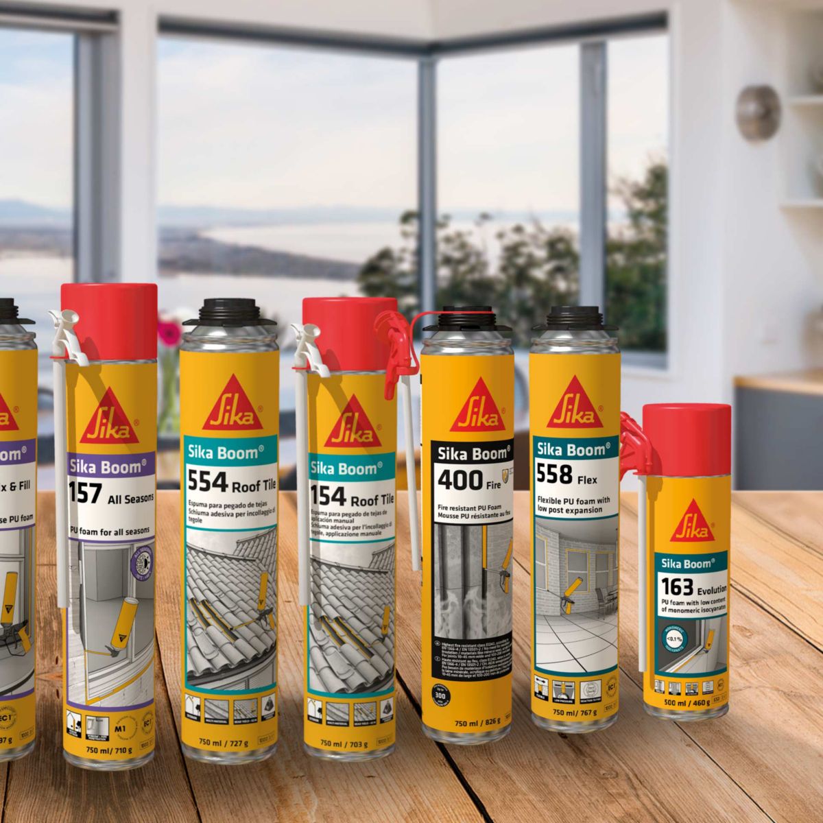 Sika Boom®, la nuova gamma di schiume poliuretaniche Sika