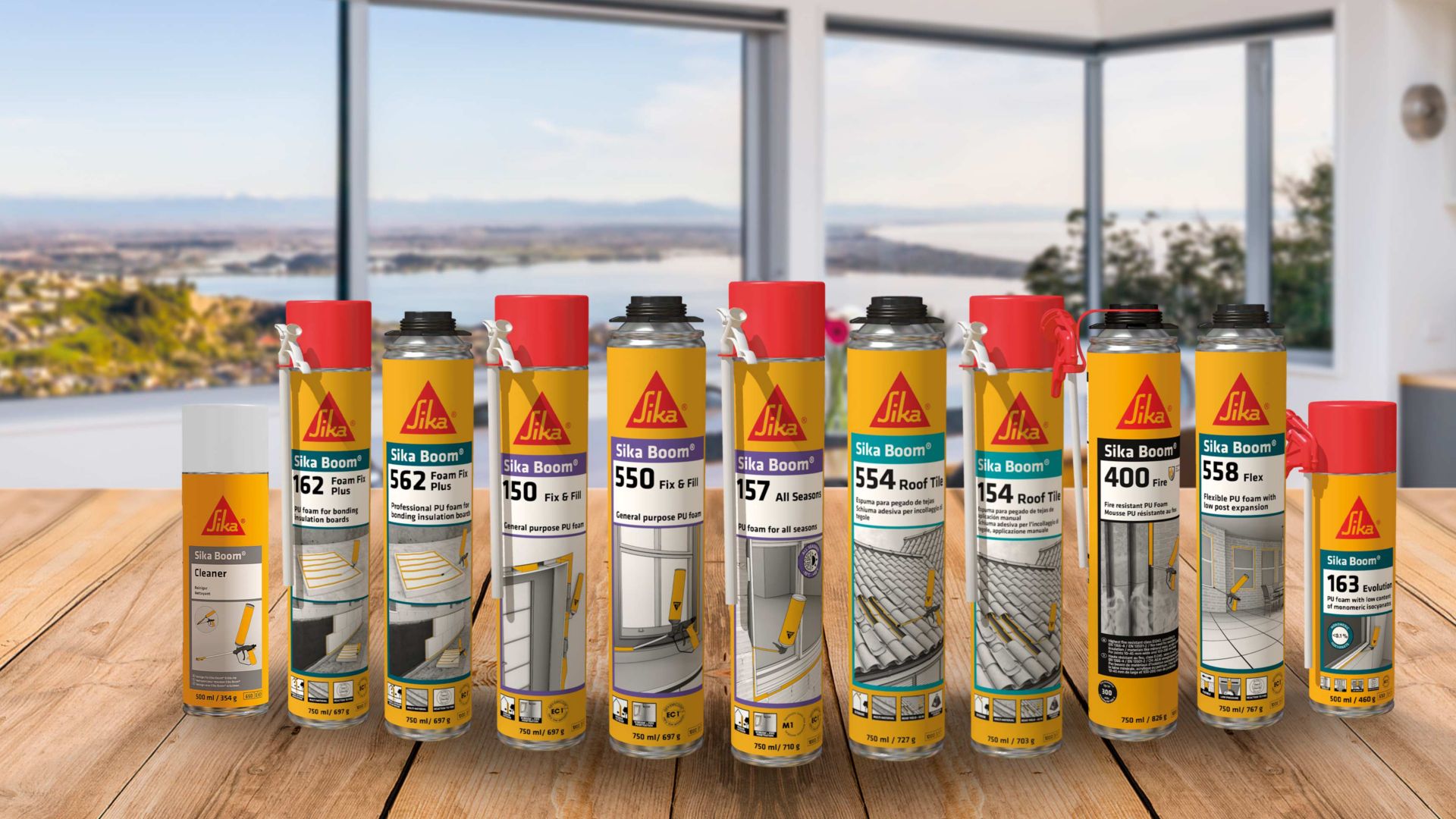 Sika Boom®, la nuova gamma di schiume poliuretaniche Sika