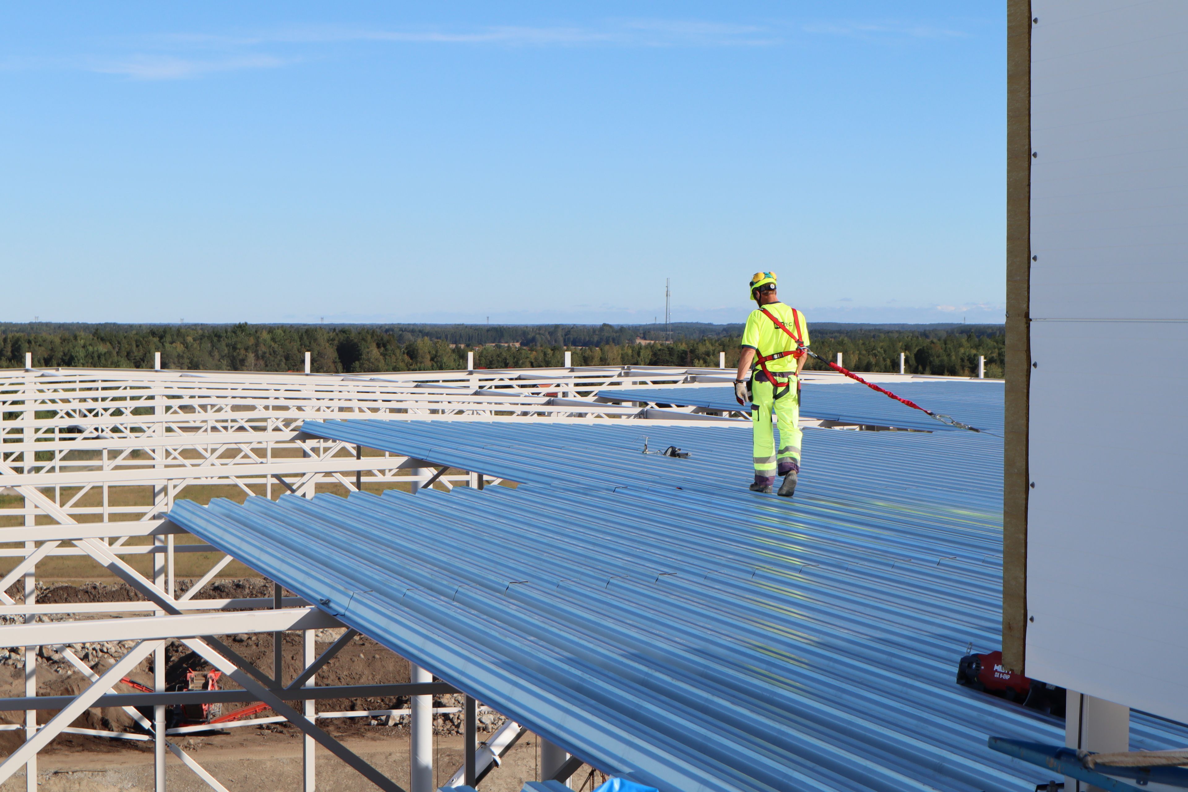 Axfoodkoncernen, Dagab bygger logistikcenter och väljer takdukslösning ...