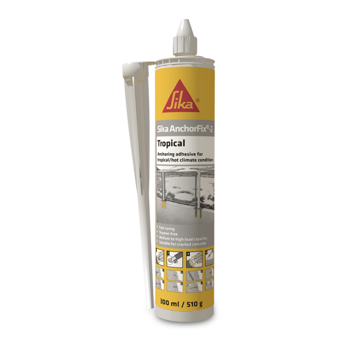 Sika AnchorFix®-2+ Tropical | Adesivo Epóxi para Colagem e Ancoragem ...