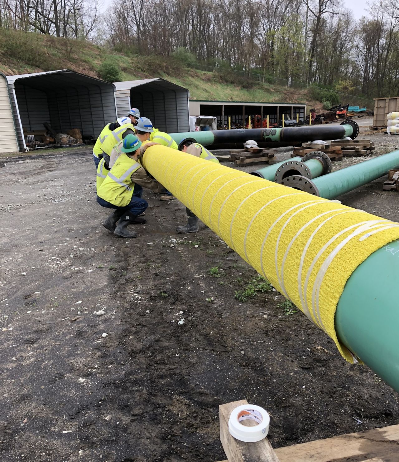 Tuff-n-Nuff Rockshield Pipeline Protection by Sika