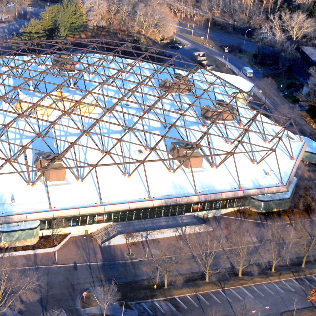 Carver-Hawkeye Arena Roof