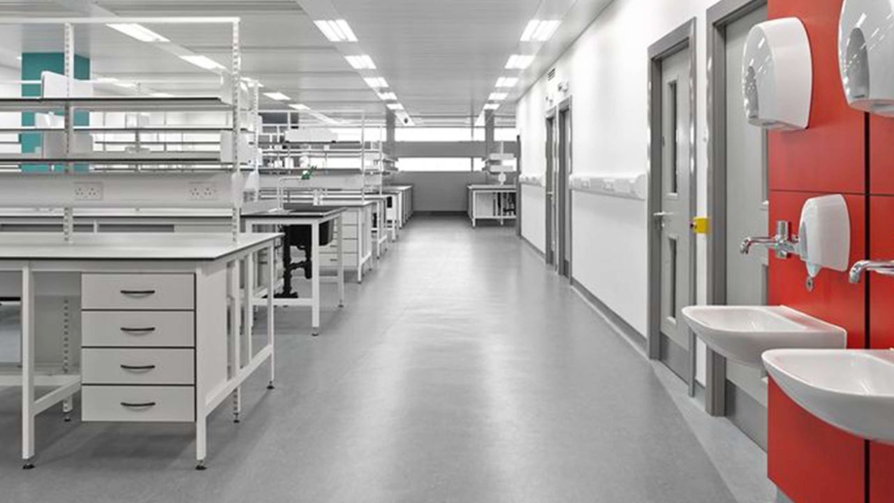 Hospital Floor and Wall Finishes