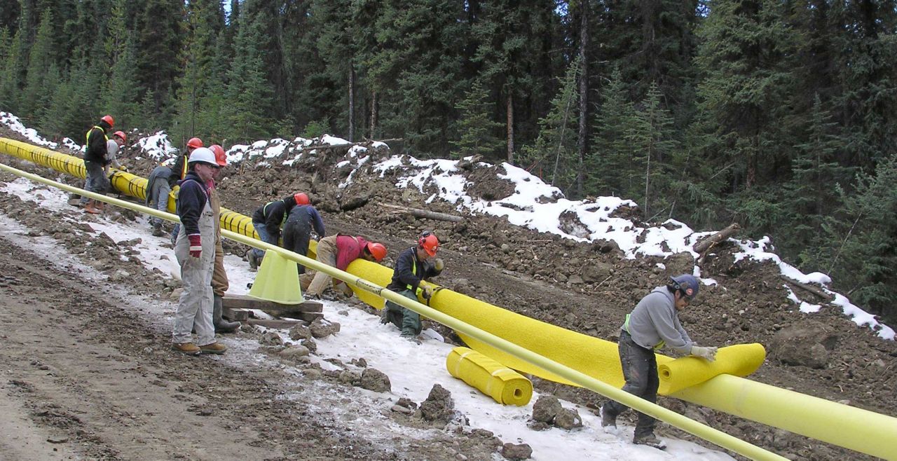 Tuff-n-Nuff Rockshield Pipeline Protection by Sika