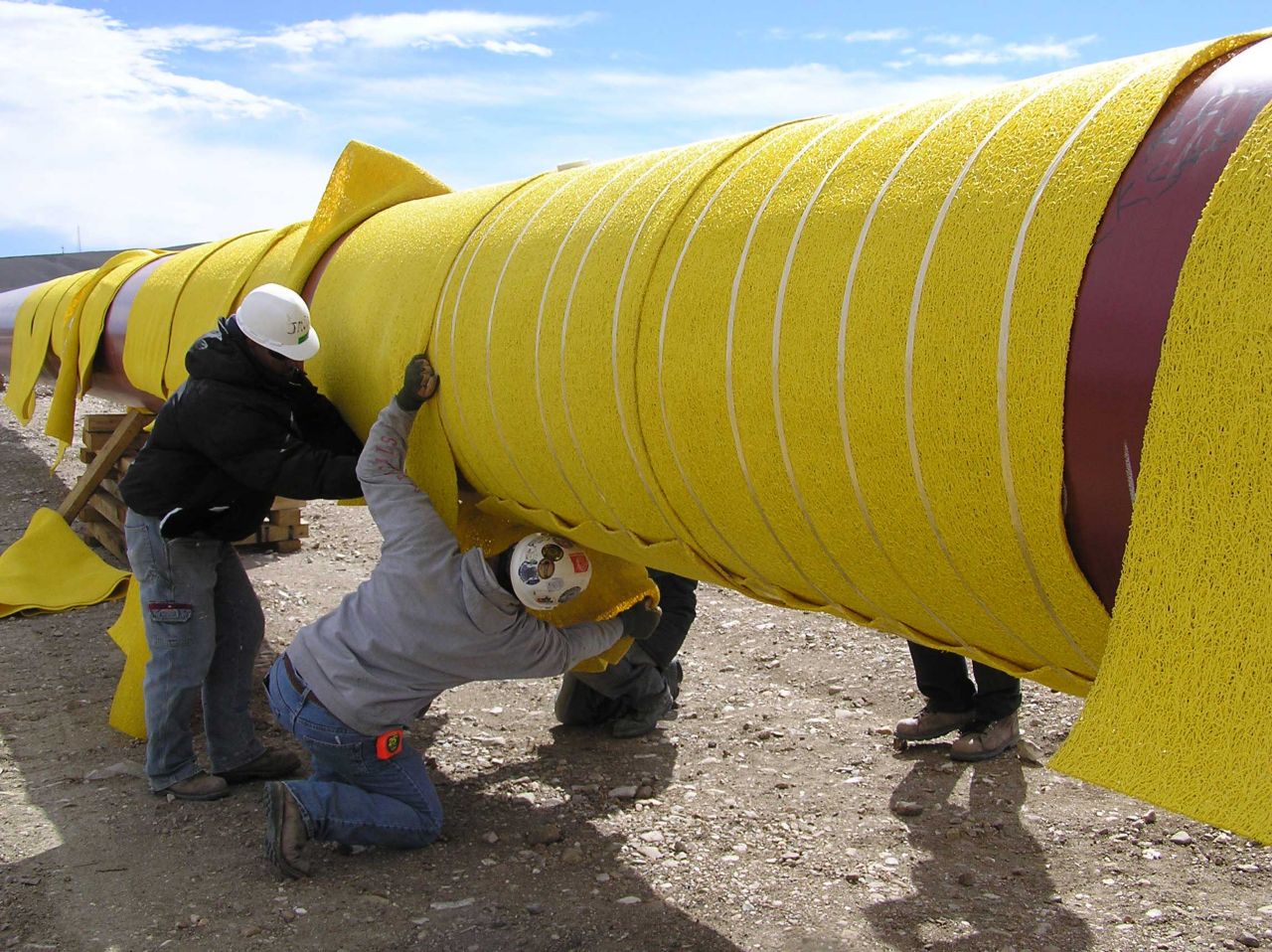 Tuff-n-Nuff Rockshield Pipeline Protection by Sika