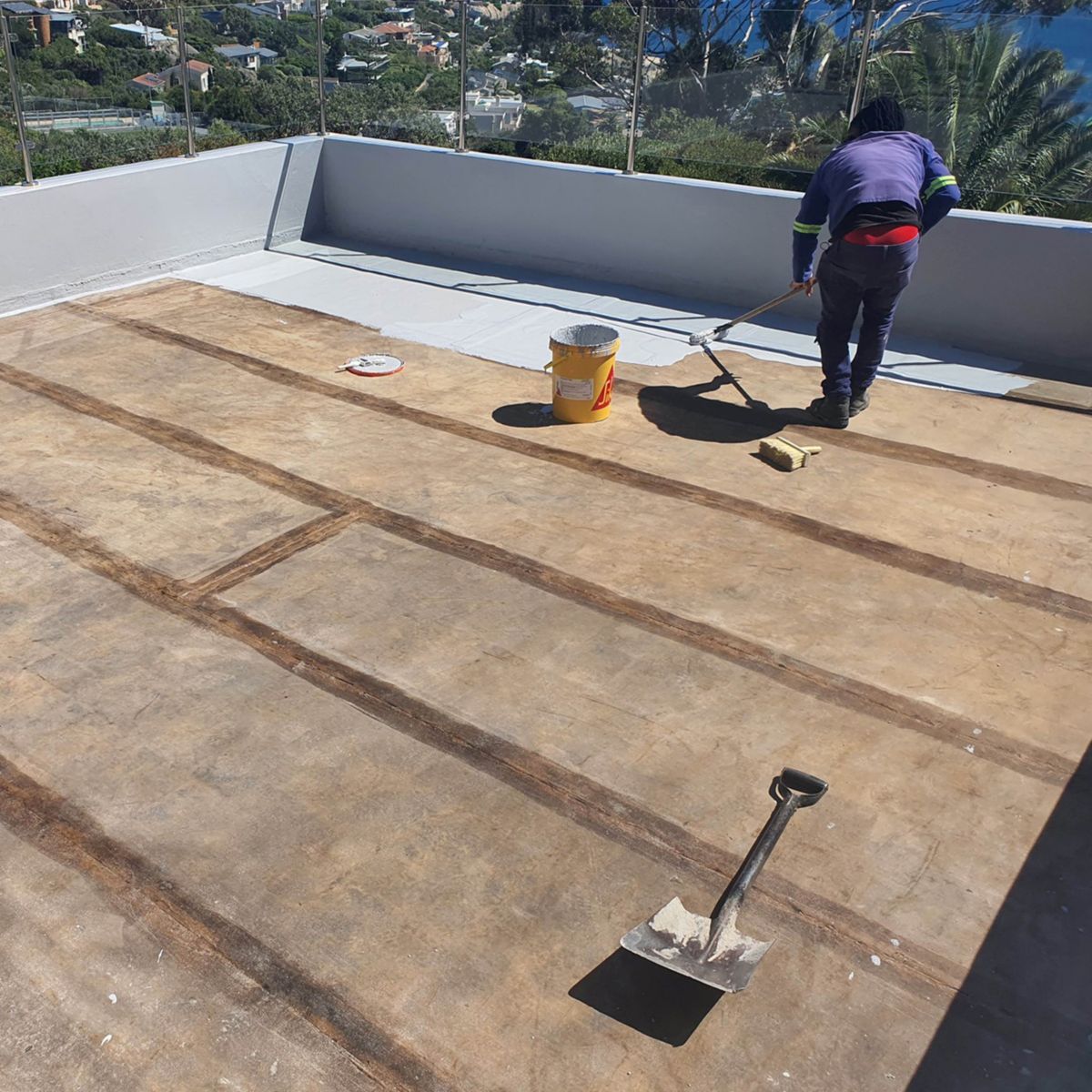 Waterproofing of Roof | Liquid Applied Membrane Waterproofing of Roof | Liquid Applied Membrane