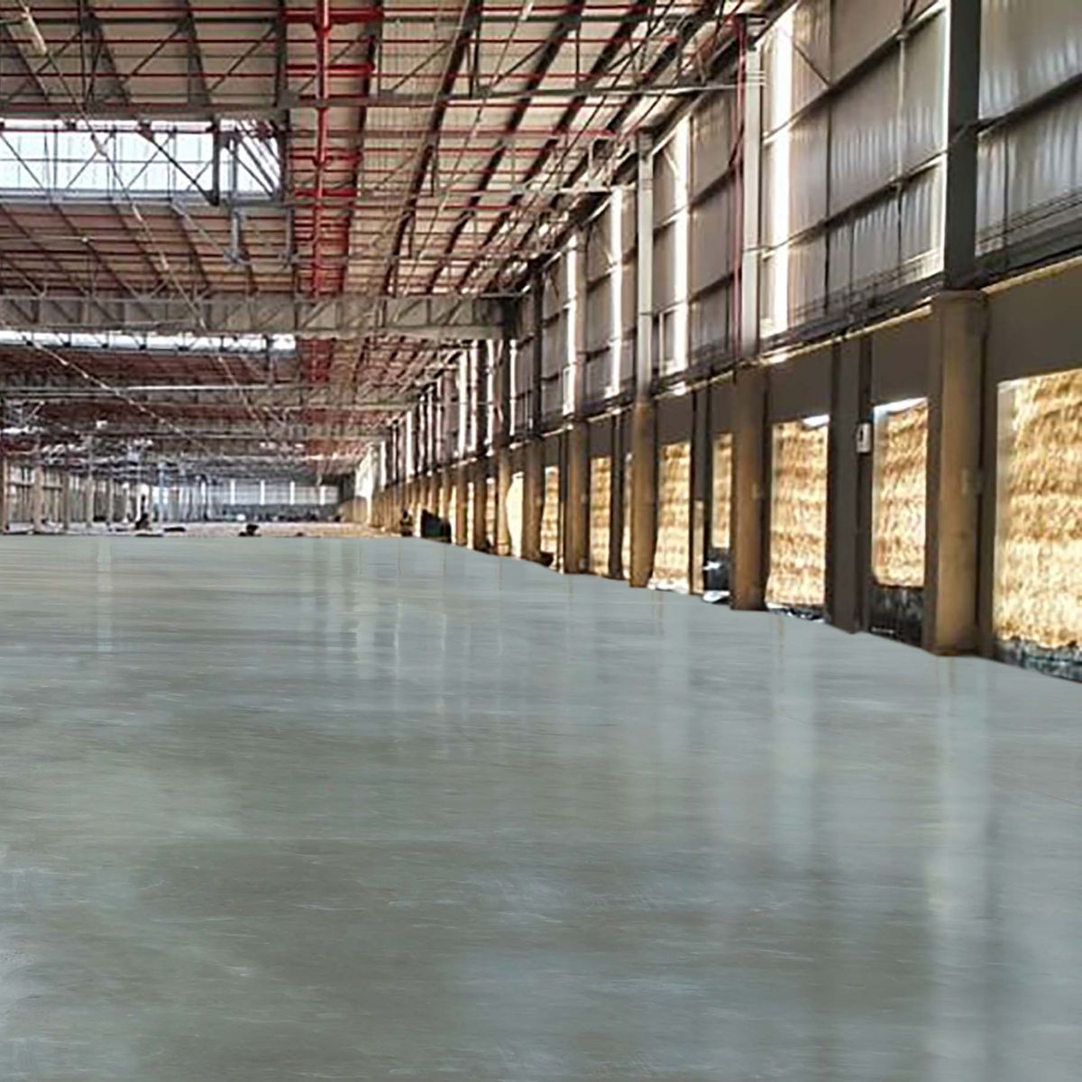 Industrial Flooring for DSV Park Warehouse