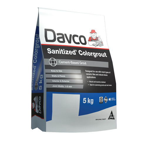 Davco Sanitized Colorgrout | Tile Grouts