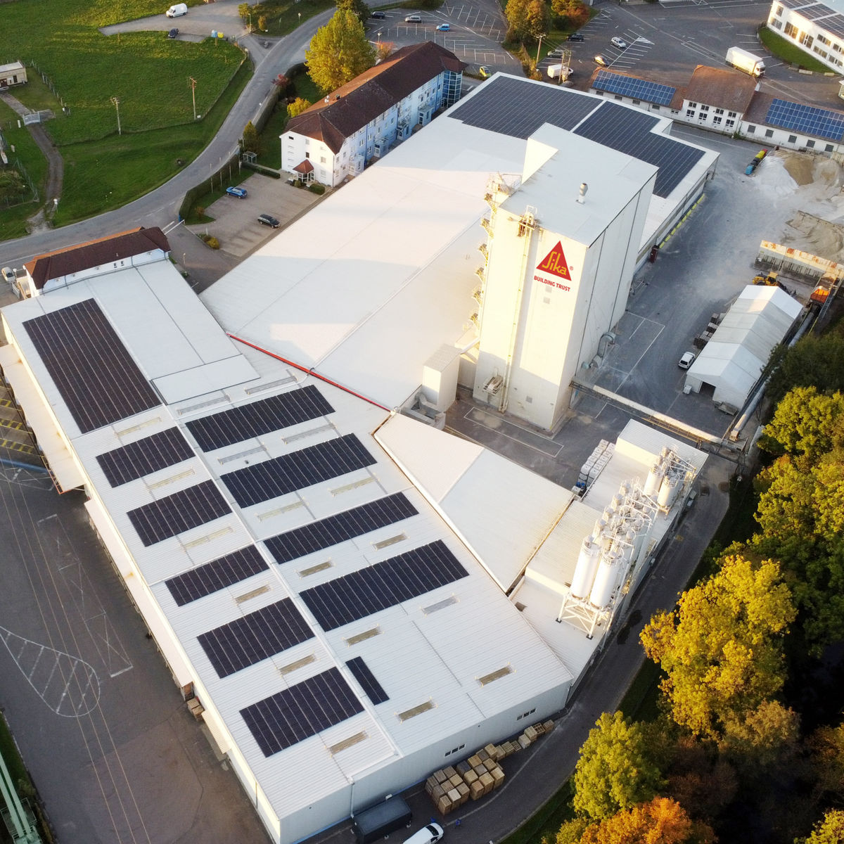 Realizace fotovoltaické elektrárny v Chrudimi | Sika CZ