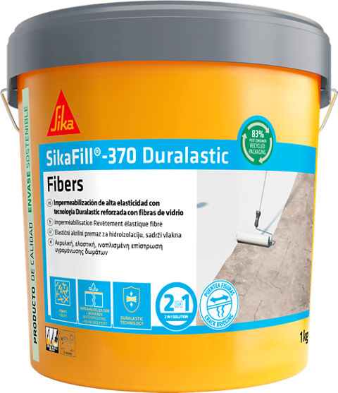 SikaFill®-370 Fibers | Membranas líquidas acrilicas