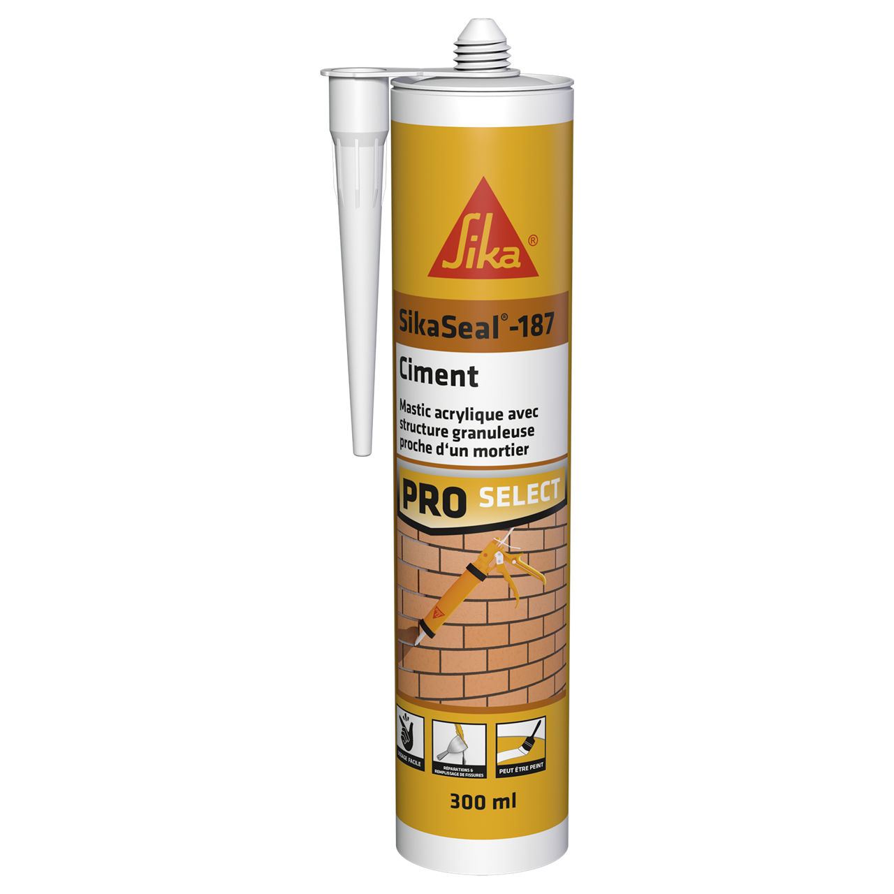 Joint ciment extérieur – Mastic de rebouchage SikaSeal®-187