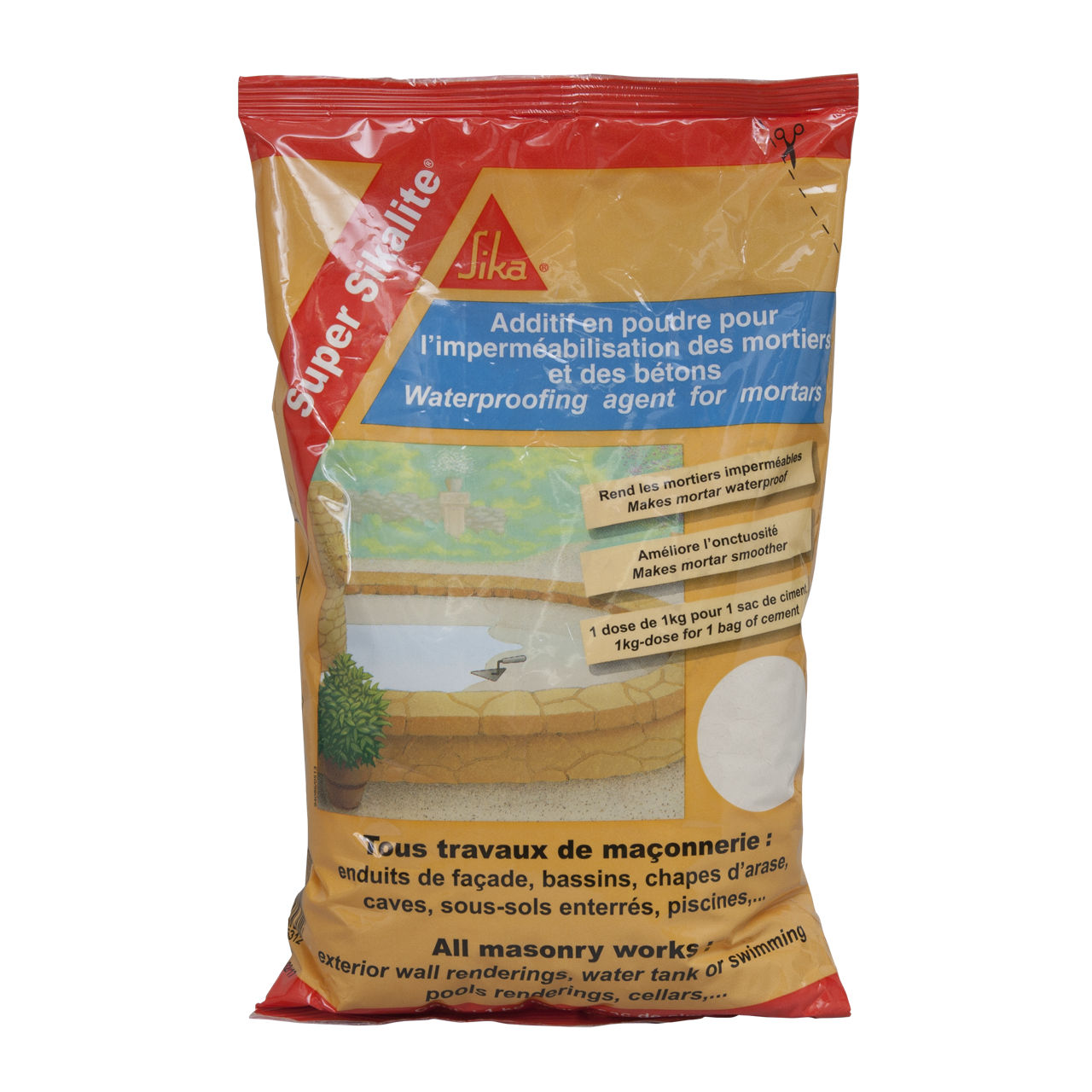 Super Sikalite® | Additif en poudre pour l’imperméabilisation