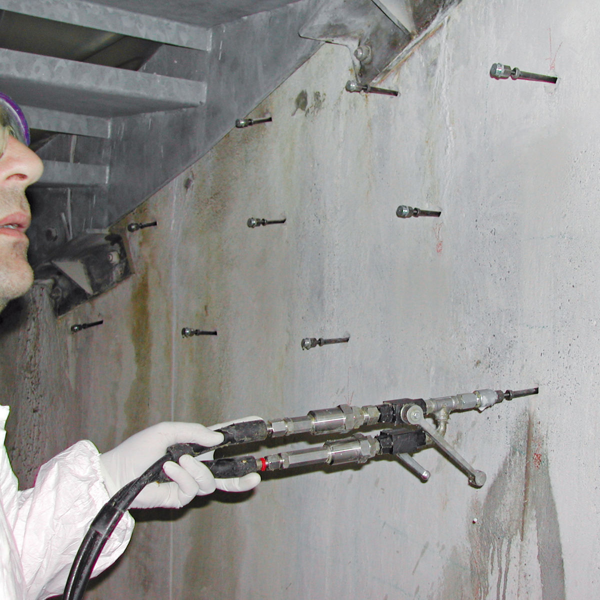 Injections for Waterproofing Concrete & Masonry Structures