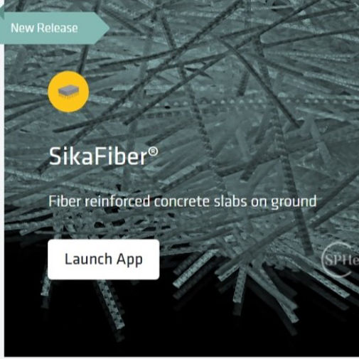 Software SikaFiber® para el cálculo de hormigón reforzado con fibra