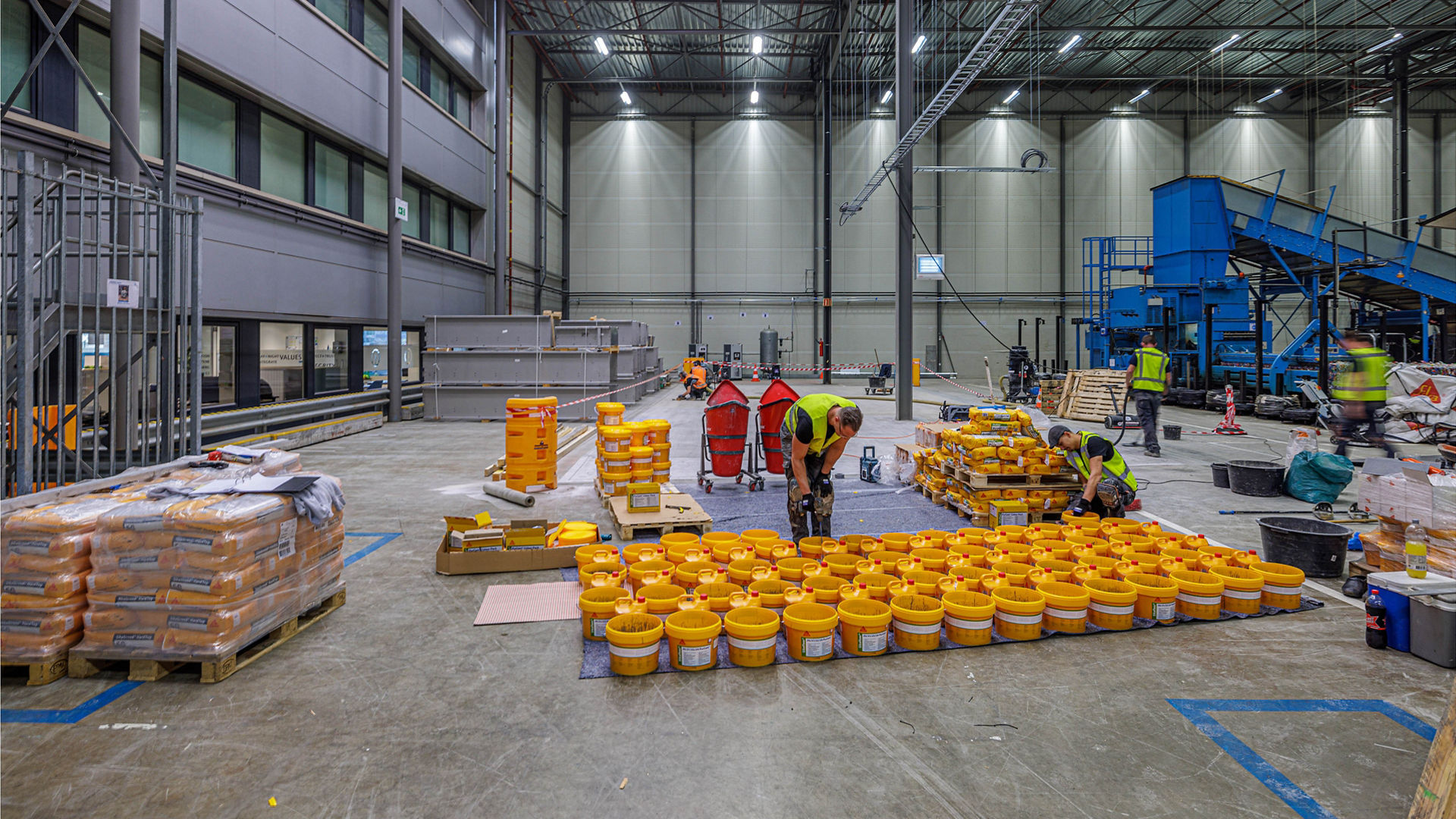 Vloerrenovatie Kuehne + Nagel