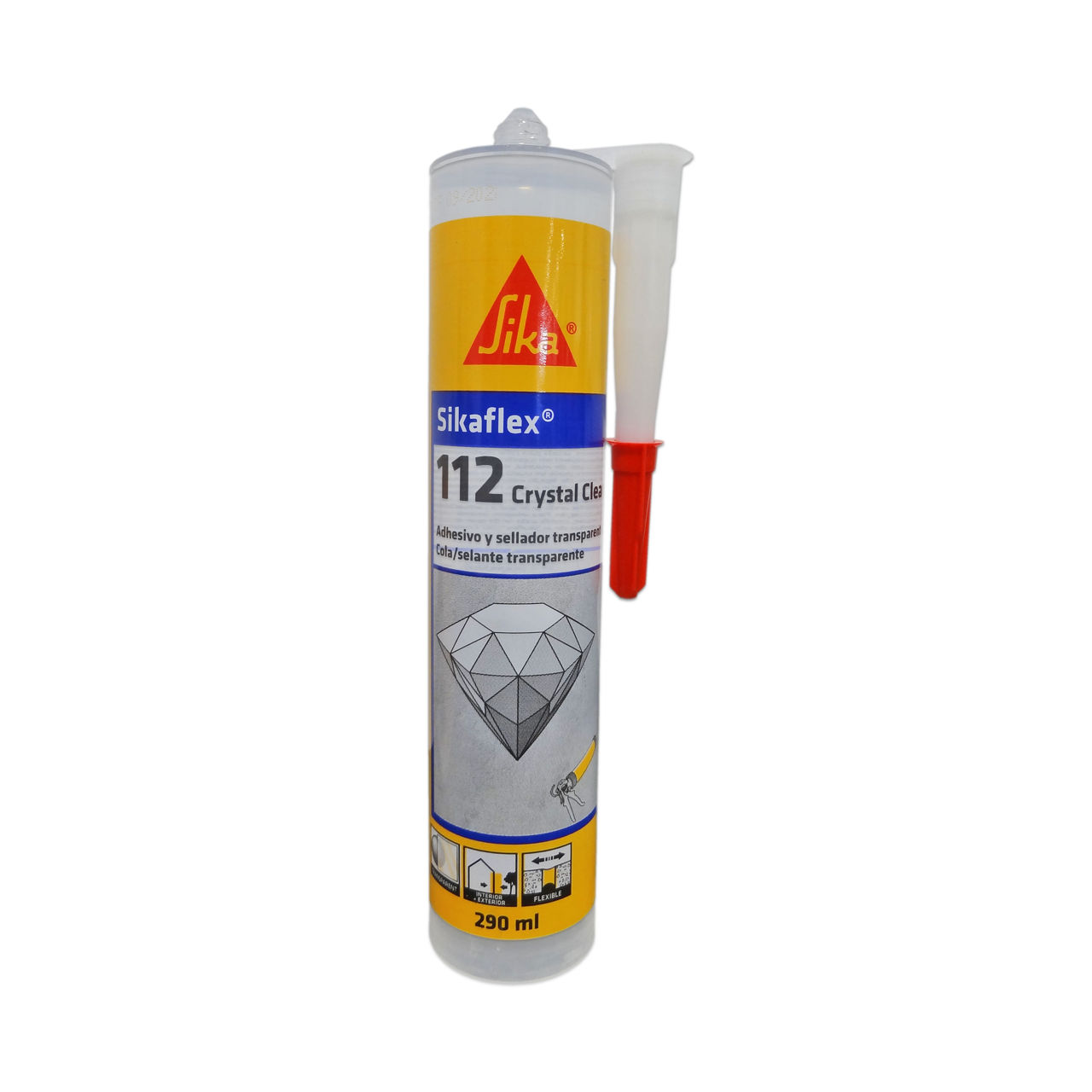 Sikaflex®-112 Crystal Clear | Adhesivos elásticos multiusos
