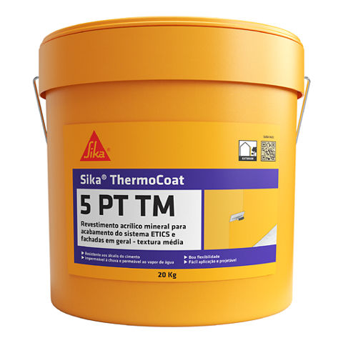 Sika ThermoCoat®-5 PT TM | Isolamento Térmico Exterior - ETICS