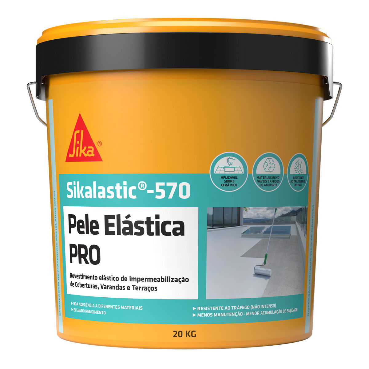 Sikalastic®-570 Pele Elástica PRO | Membranas Líquidas