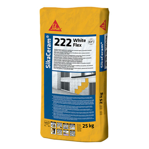 Lepak za keramiku SikaCeram®-222 White Flex | Sika Srbija