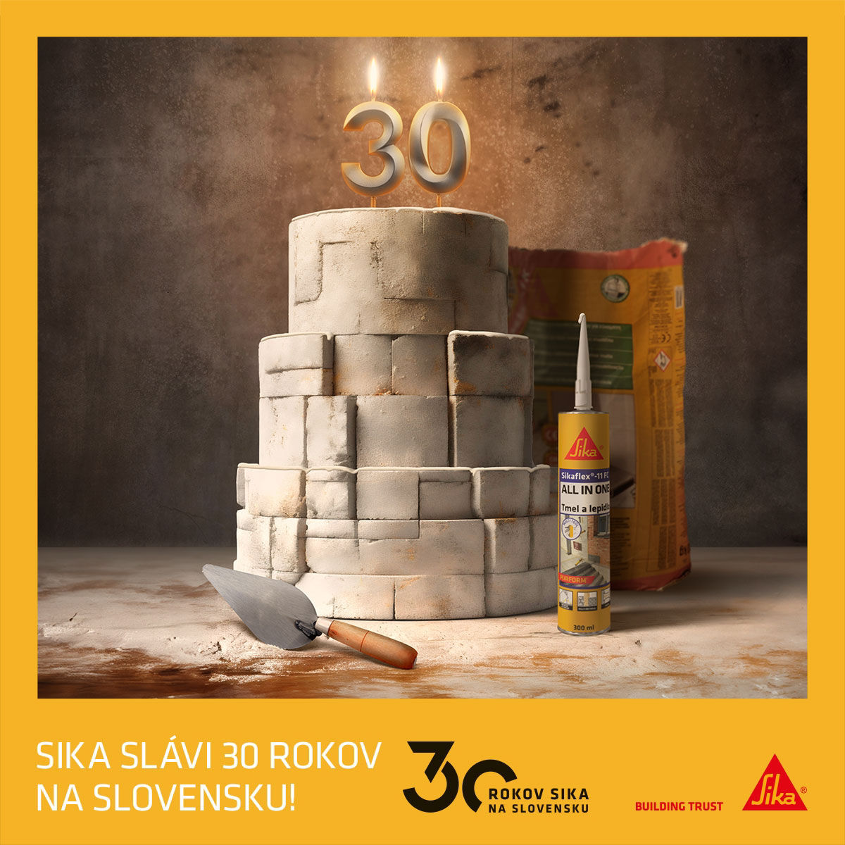 30 rokov Sika, 30 rokov inovácií | Sika Slovensko