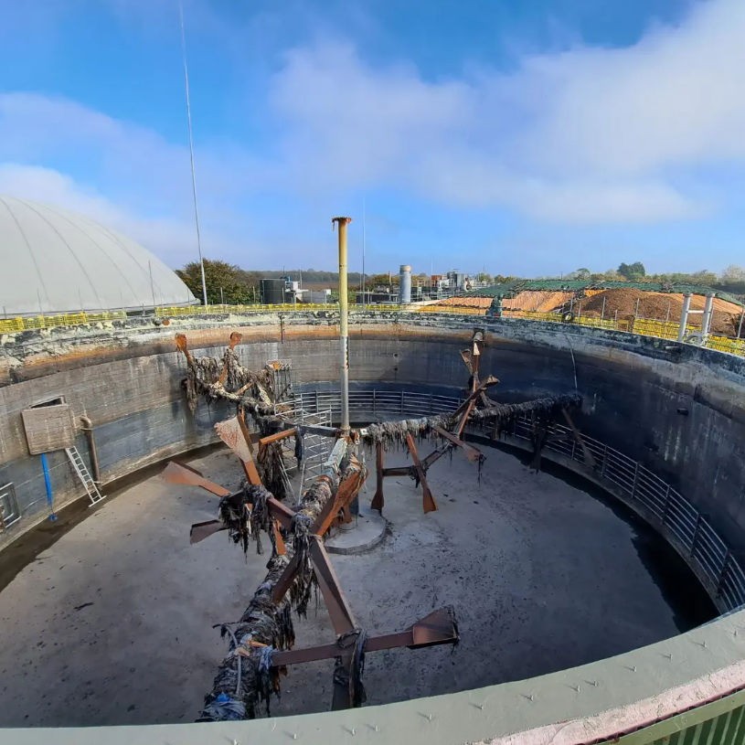Rapid Anaerobic Digester Repair with Sika's Durable Coatings