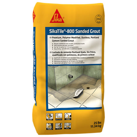 SikaTile®-800 Sanded Grout | Grout